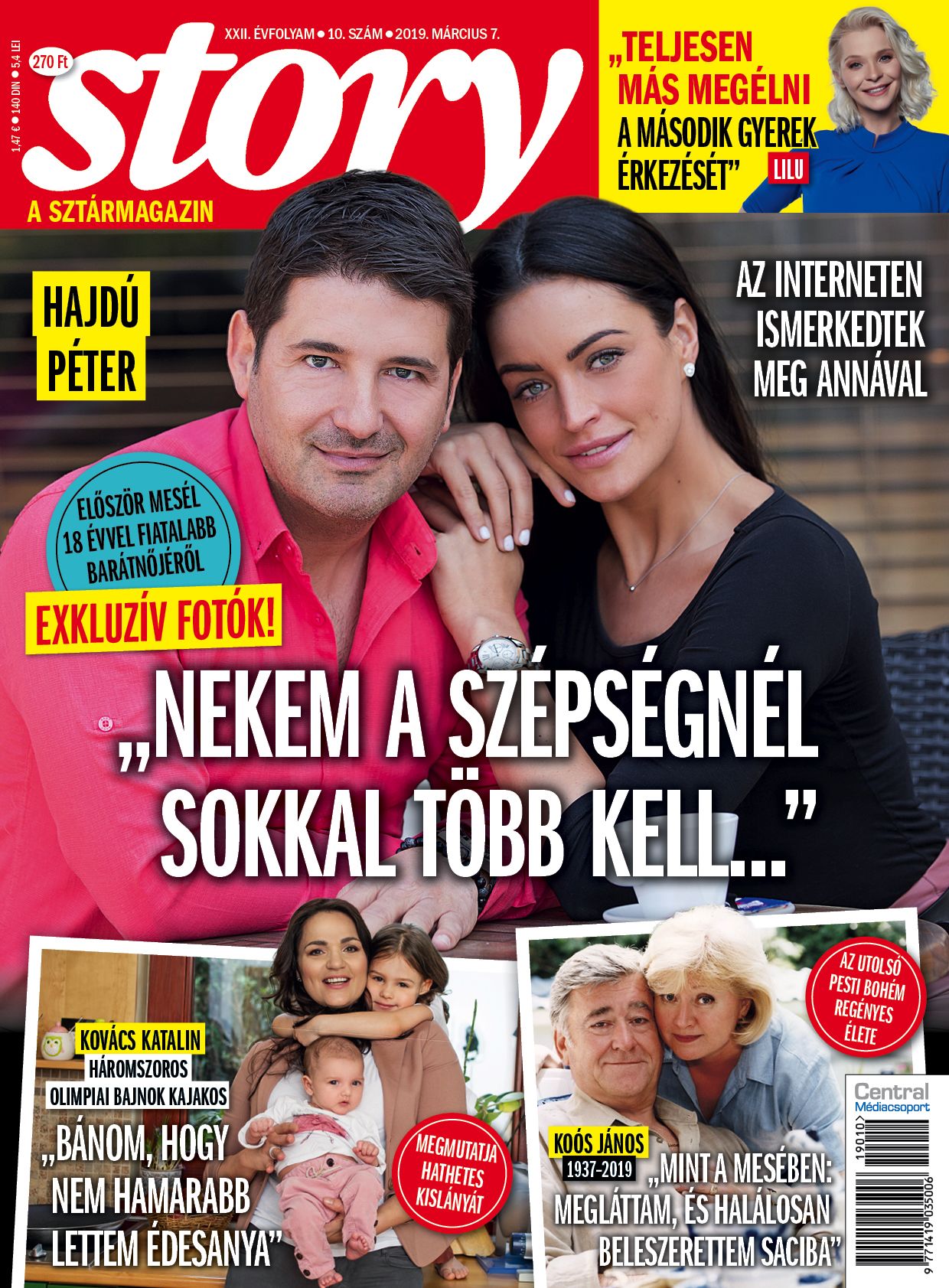 Első közös kép: ő Hajdú Péter barátnője, Alföldy Anna