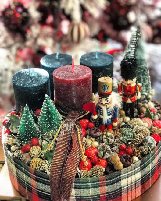 Adventi koszorú és asztaldísz inspiráció