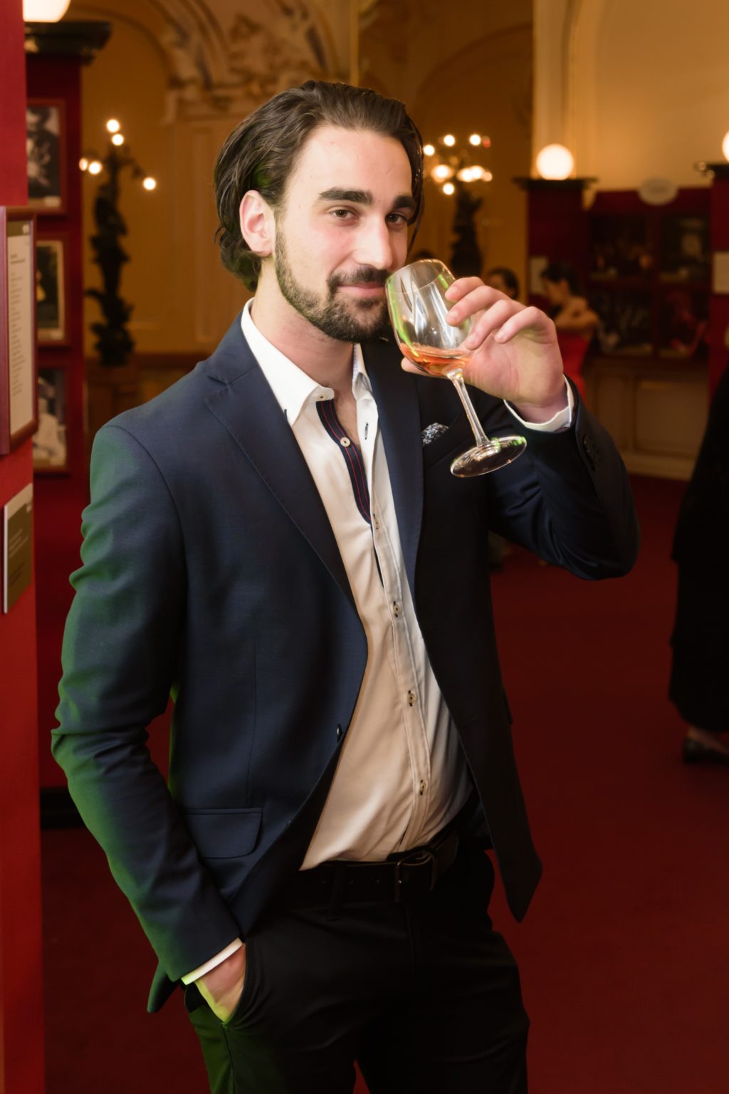 Pesák Ádám így festett 20-as évei elején