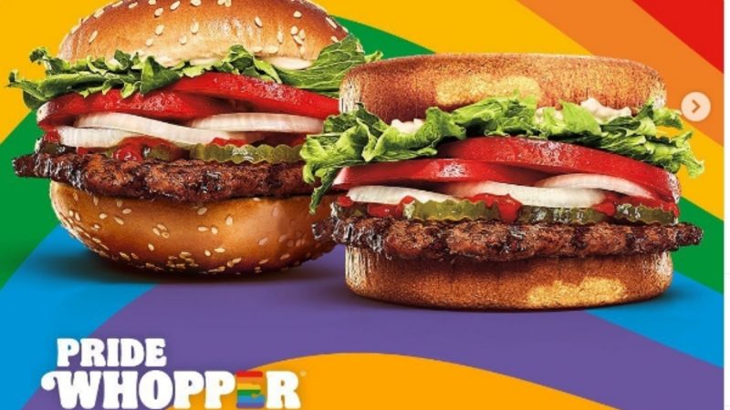 Pride Whopper a Burger Kingben