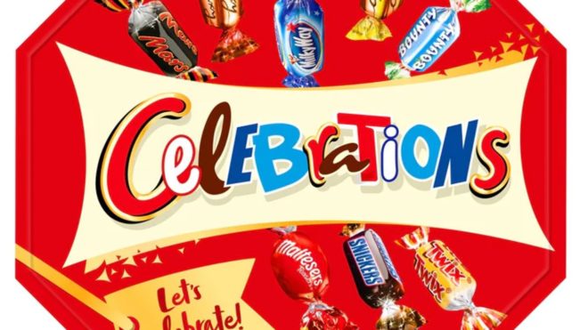 Kiveszik a Bountyt a Celebrations dobozokból