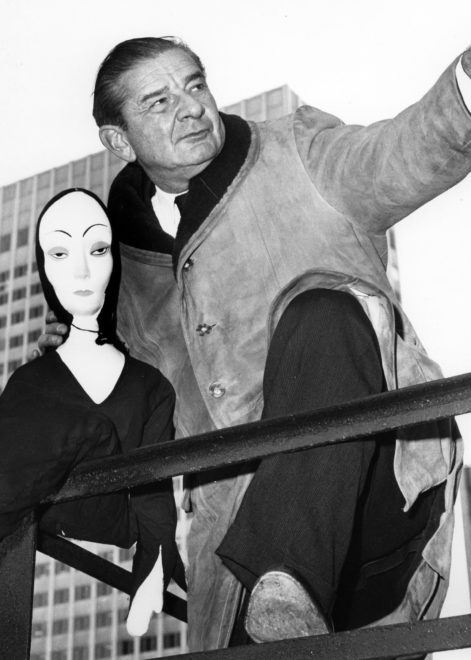 Charles Addams, az Addams család megalkotója