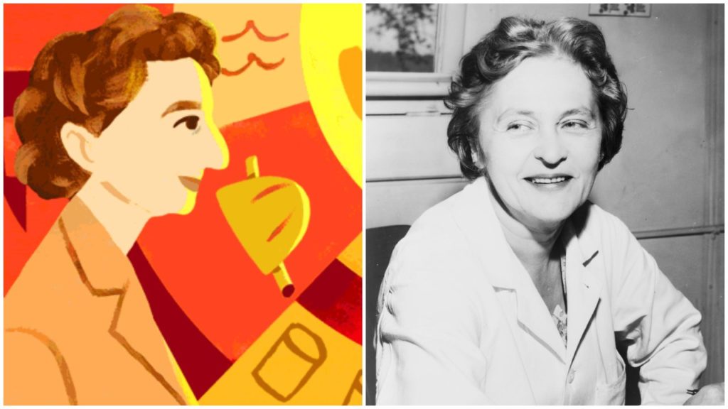 Telkes Mária a Google keresőjének főoldalán