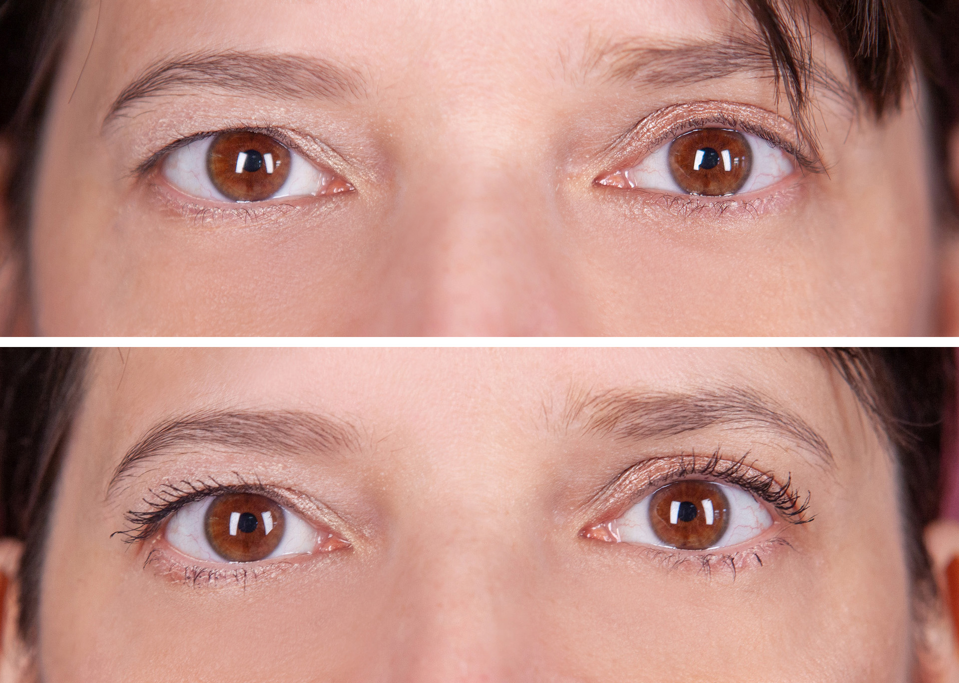 Szempillaspirál teszt