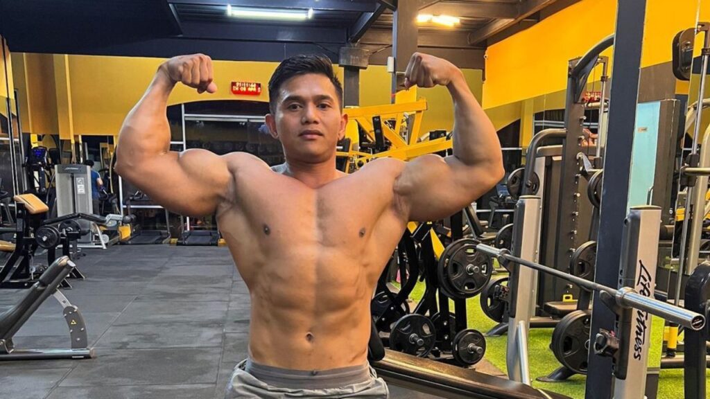 Justyn Vicky testépítő halála az edzőteremben