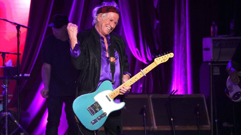 80 éves lett Keith Richards