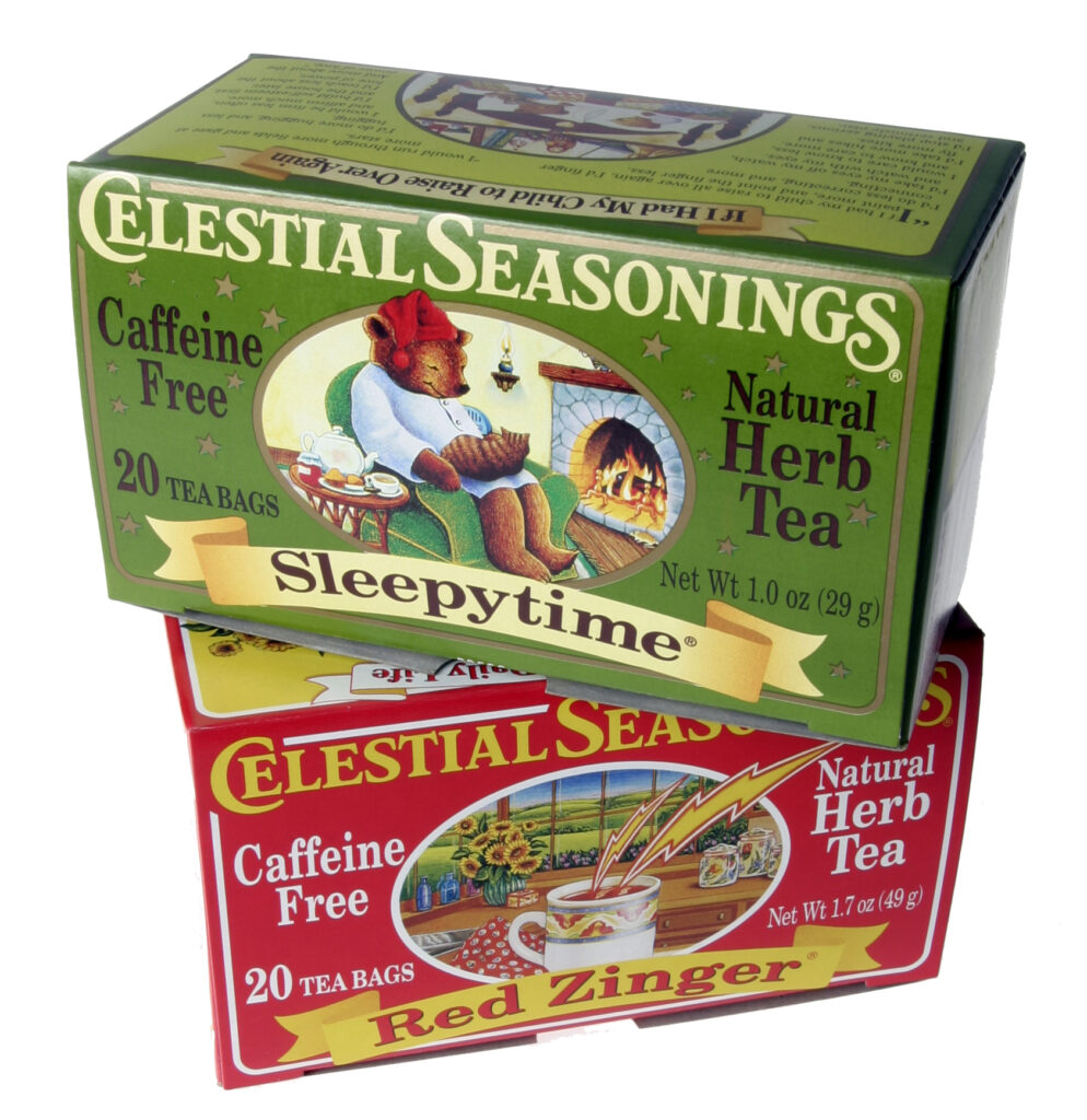 A Celestial Seasonings teamárkát egy szektavezér gyártja